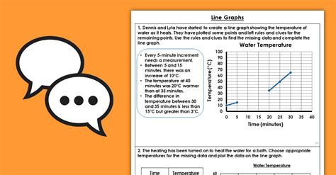 Statistics Year 4 Line Graphs Discussion Problems Classroom Secrets Classroom Secrets
