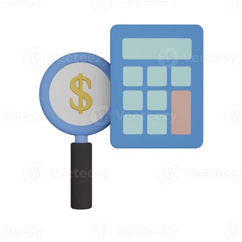 Analysis Budget 3d Illustration 10329339 Png