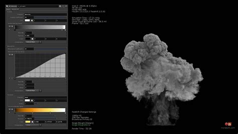 Houdini Redshift Pyro RSDomeLight on Vimeo | Houdini, Pyro, Vfx tutorial