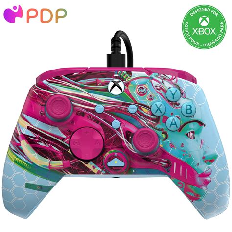 Pdp Gaming Rematch Glow Enhanced Wired Controller Licensed For Xbox
