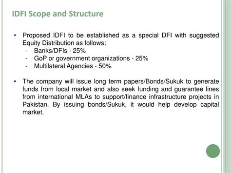 Ppt Infrastructure Project Finance Ipf Guidelines And Regulations