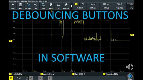 STM32 Debouncing Buttons In Software YouTube