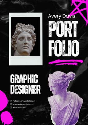 Free To Edit And Print Babe Portfolio Templates Canva