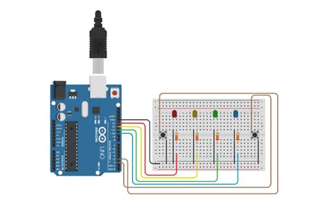 Circuit Design Input Digital Dan Output Digital Tinkercad