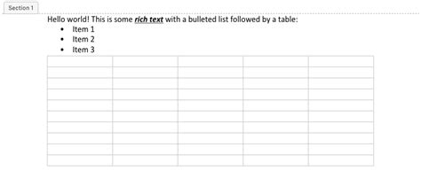 Introduction To Rich Text Endpoints