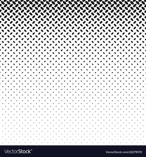 Monochrome Geometric Halftone Ellipse Pattern Vector Image On Vectorstock In 2025 Halftone