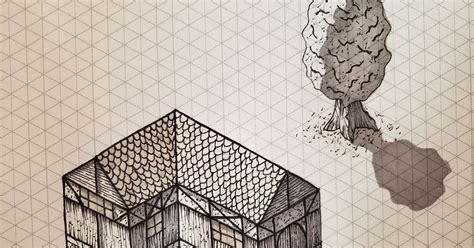 How To Draw Axonometric Trees Eastman Wiltoped