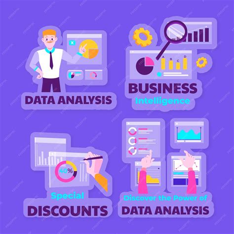 Free Vector Hand Drawn Data Analysis Template