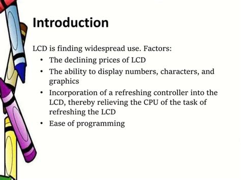 lcd interacing with 8051 pptx computer peripherals computing