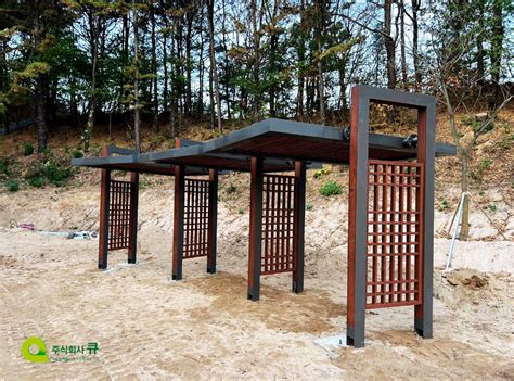 Q Gp113 격자형 퍼걸러 기타 조경시설 주식회사 큐 조경시설