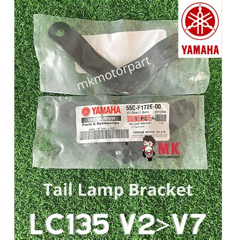 Yamaha Lc135 New Lc2 V2 V3 V4 V5 V6 V7 Rear Tail Lamp Light [ V Bracket ] Tapak Lampu Belakang