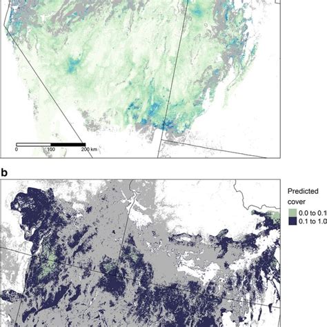 Cheatgrass Bromus Tectorum Cover In The Great Basin Was Sampled By