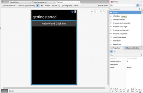 Xamarin Resources Of An Android App Project Msiccs Blog
