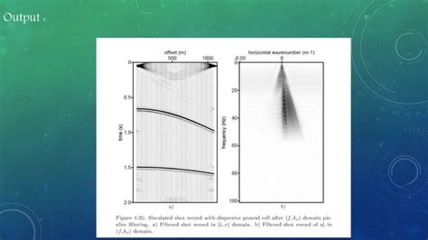 Extended Seismic Data Processing Lec25 Fk Filtering Ppt
