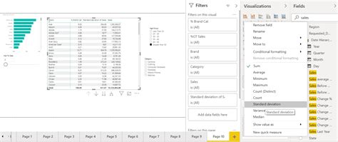 Solved Aggregate And Drill Down For Standard Deviation Microsoft