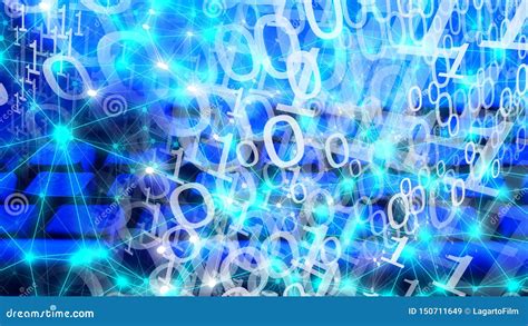 Random Bank Office Cyber Attack Algorithm Test Connect The Dots Stock Image Image Of Dots