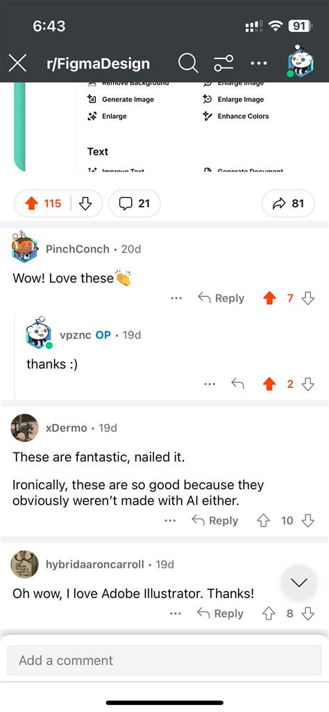 Reddit Ios Ui Design Free Mobbin Alternative