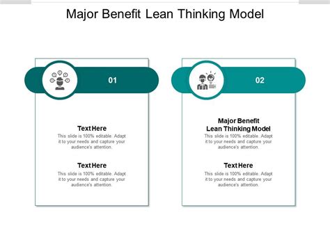 Major Benefit Lean Thinking Model Ppt Powerpoint Presentation File Cpb Powerpoint Slide Images