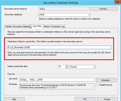 mssql server dba s paradise step by step logshipping configuration