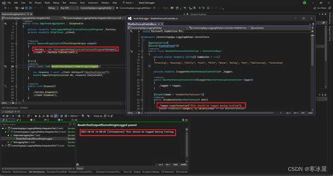 通过全面的日志记录增强xunit集成测试 c xunit 测试ilogger有没有执行 csdn博客