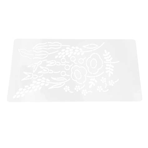 Embroidery Template Ceramic Tile Paper Accessories Diy Stencil For