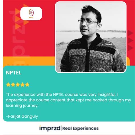Parijat Ganguly On Linkedin Nptel