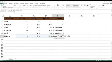 Tutoriel Excel Fonctions De Base VideoTutoriels