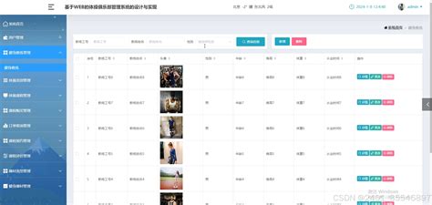 计算机毕业设计之基于web的体操俱乐部管理系统的设计与实现 Csdn博客