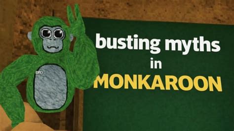 Busting Myths In Monkaroon 🐵 Youtube