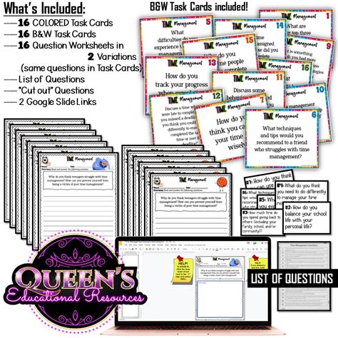 Time Management Writing And Discussion Questions Time Management