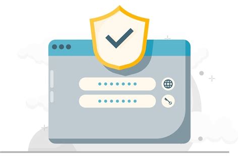 premium vector account login process security concept social media