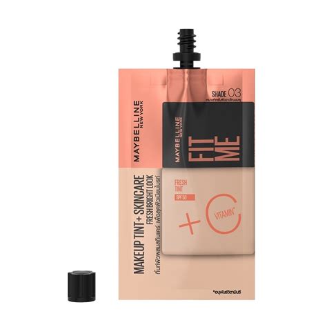 เมย์เบลลีน นิวยอร์ก ฟิตมี เฟรชทิ้นท์ 5มล ซอง 03 Maybelline New York Fit Me Fresh Tint Spf50 5ml
