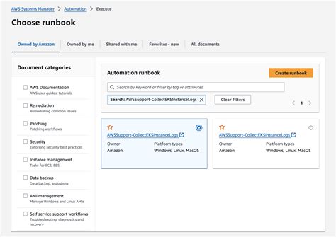 Awssupport Collecteksinstancelogs 런북을 사용하여 Amazon Eks 클러스터 워커 노드의 다양한 로그를 자동으로 수집하는 방법 Aws
