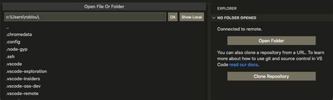 Userhome Is Set Incorrectly When Connecting To A Windows Remote · Issue