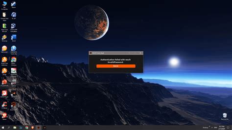 Authentication Failed With Result Invalidpassword R Faceitcom