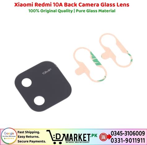 Xiaomi Redmi A Back Camera Glass Lens Exclusive