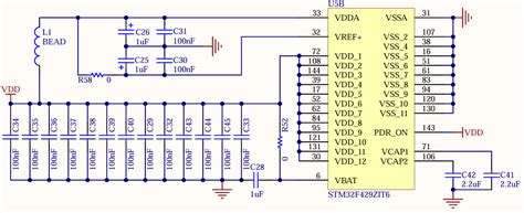 solved connecting an external battery to vbat pin of stm3