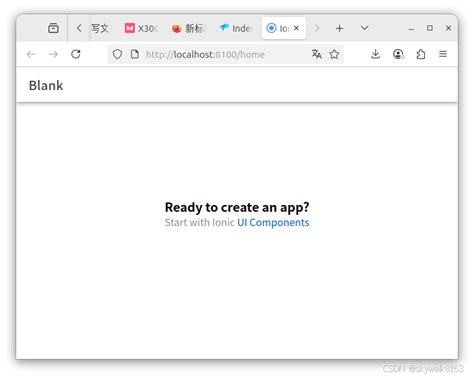 Ionic：一个基于现代web技术的开源移动应用开发框架ionic Framework Csdn博客