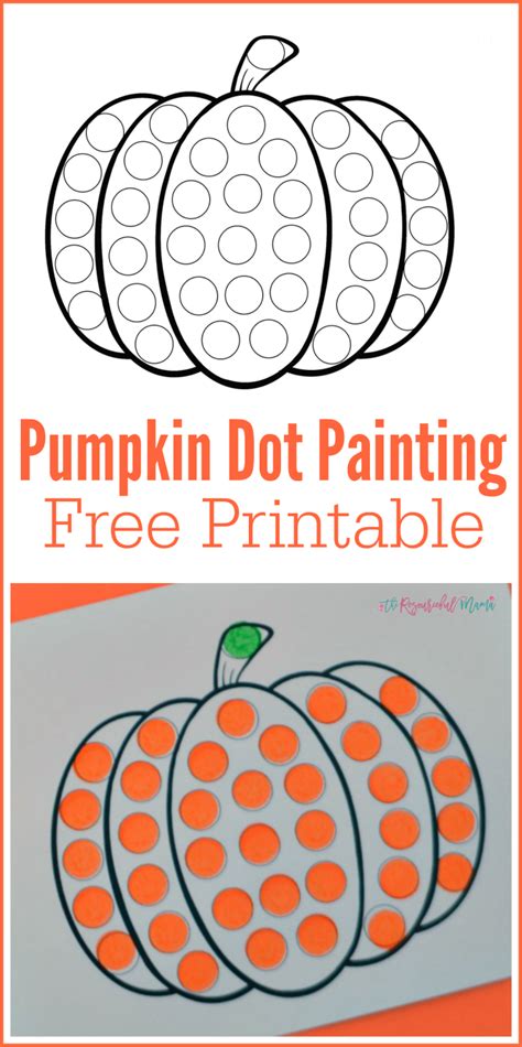 Pumpkin Do A Dot Worksheet Artofit