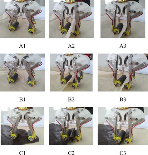 Experiment Of Fabric Grabbing Stretching And Spreading Download Scientific Diagram