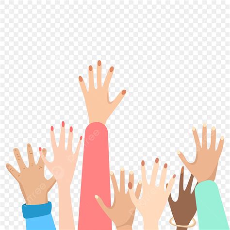 Hands Up Clipart