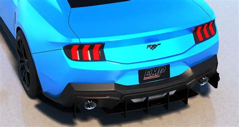 2024 S650 Mustang Emp Rear Diffuser V2 Empparts