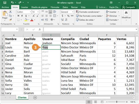 relleno rápido customguide