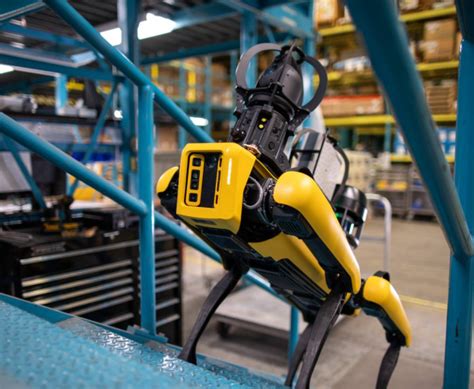 Mobile Agile Robot Spot Makes 3d Map Of Radioactive Section In Uk