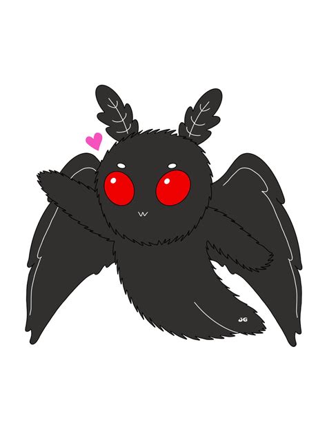 Chibi Mothman Png And  Design Download Etsy