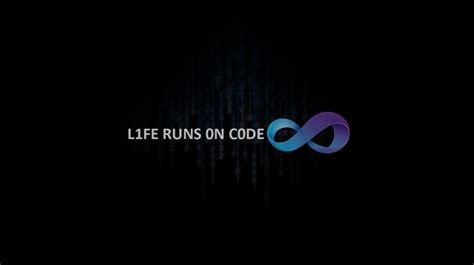 life runs on code life run coding life