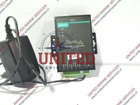 MOXA ISOLATED CONVERTER RS TO RS RS TCC I REV WITH CHARGER United Marine