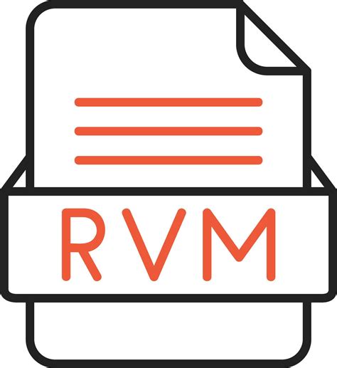 rvm file format vector icon 29463829 vector art at vecteezy