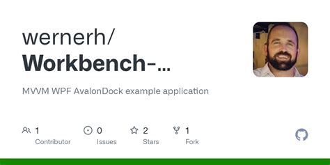 Github Wernerhworkbench Example Mvvm Wpf Avalondock Example Application