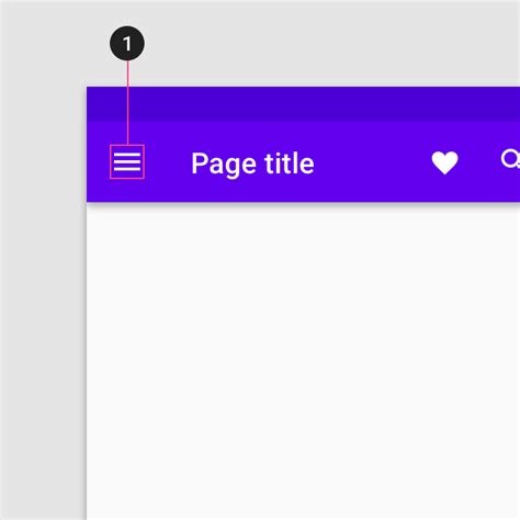 App Bars Top Material Design
